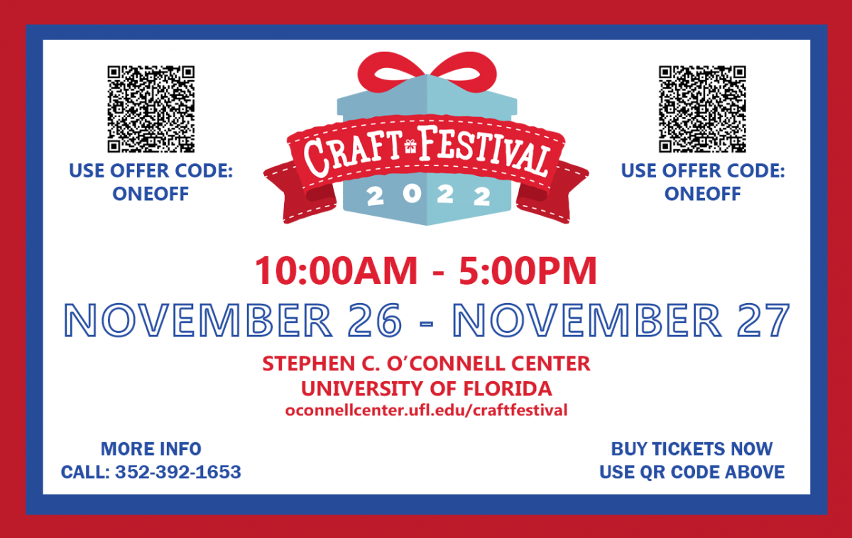 CRAFT FESTIVAL – Stephen C. O'Connell Center